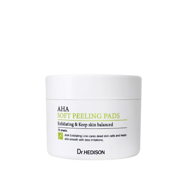 Aha Soft Peeling Pads Dr Hedison – skinseen.ro